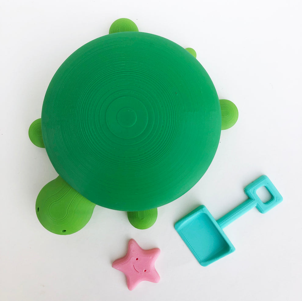 Carey Desktop Sandbox Turtle with Sand – Jace and Judy