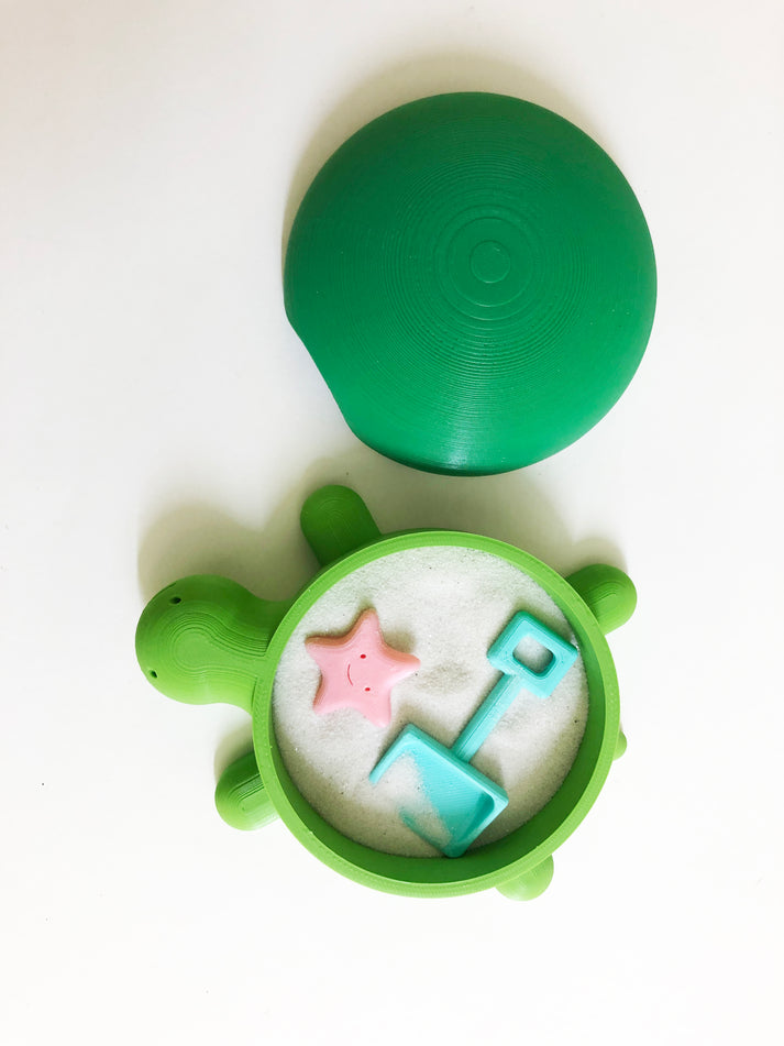 Carey Desktop Sandbox Turtle with Sand – Jace and Judy